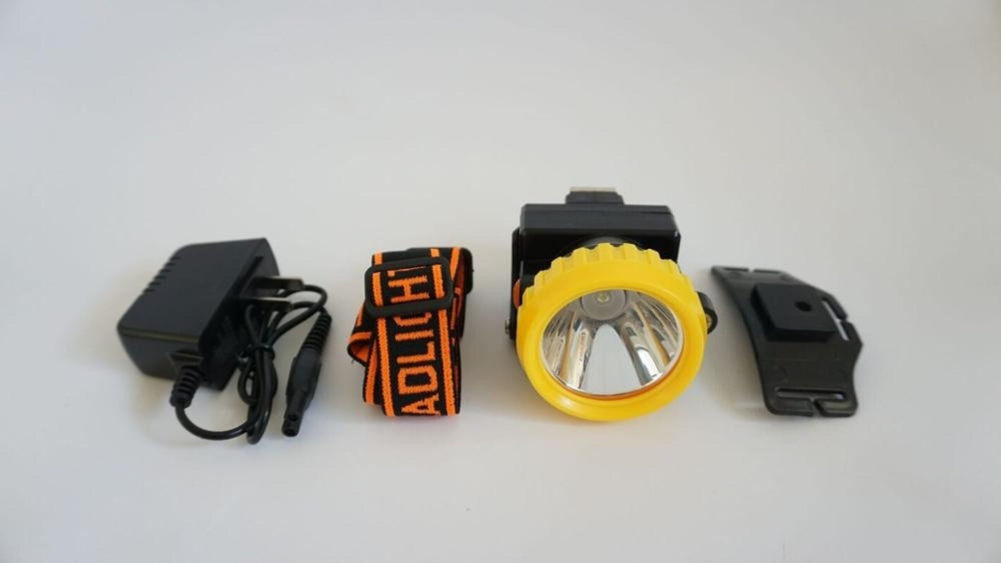 Miners Cordless Power LED Rechargeable Helmet Ligh... – Vicedeal