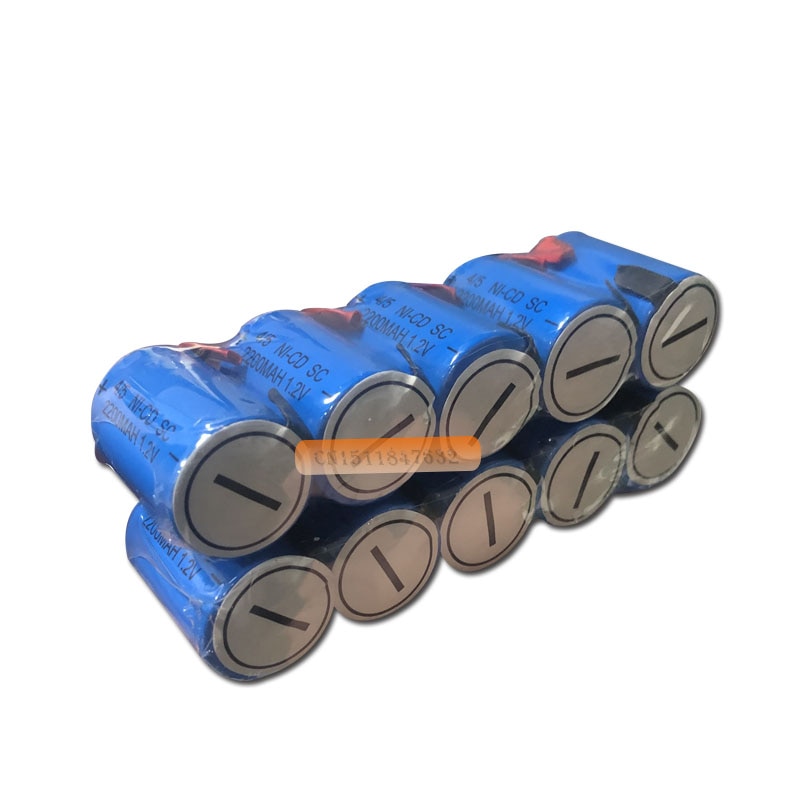 15PCS x Ni-Cd 4/5 SubC Sub C 1.2V 2200mAh Recharge... – Grandado