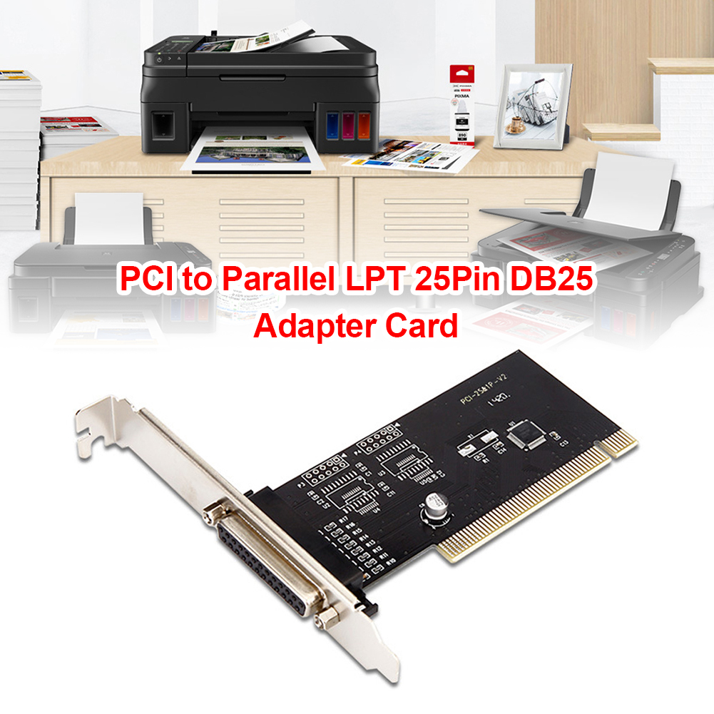 Pci Adapter Card PCI to Parallel LPT 25Pin DB25 Pr... – Vicedeal