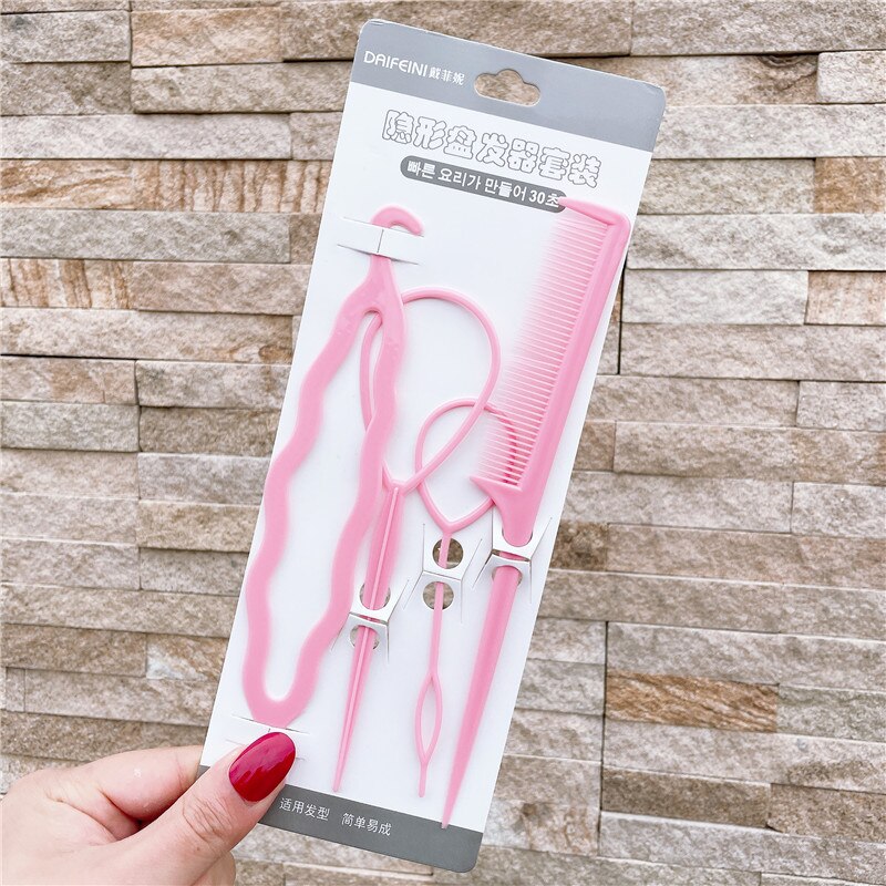 Popular 1 Set Ponytail Creator Plastic Loop Stylin... – Grandado