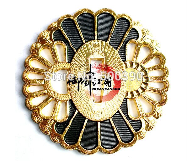 Kirsite Tsuba Handguard For Japanese samurai sword... – Grandado