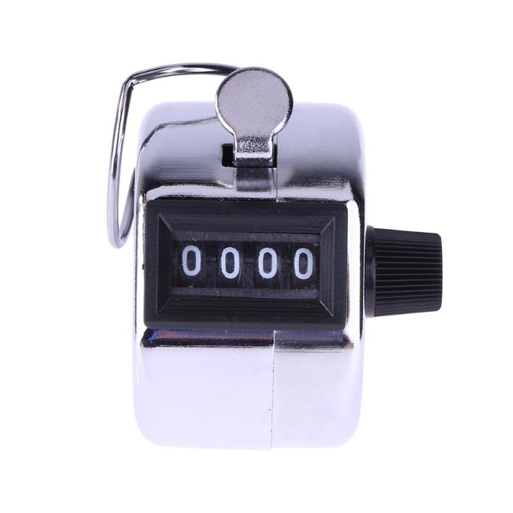 4 Digit Number Mini Hand Held Tally Counter Digita... – Grandado