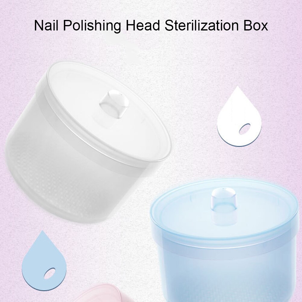 Nail art Tools Sterilizer Box Nail Drill Bits Clea... – Vicedeal