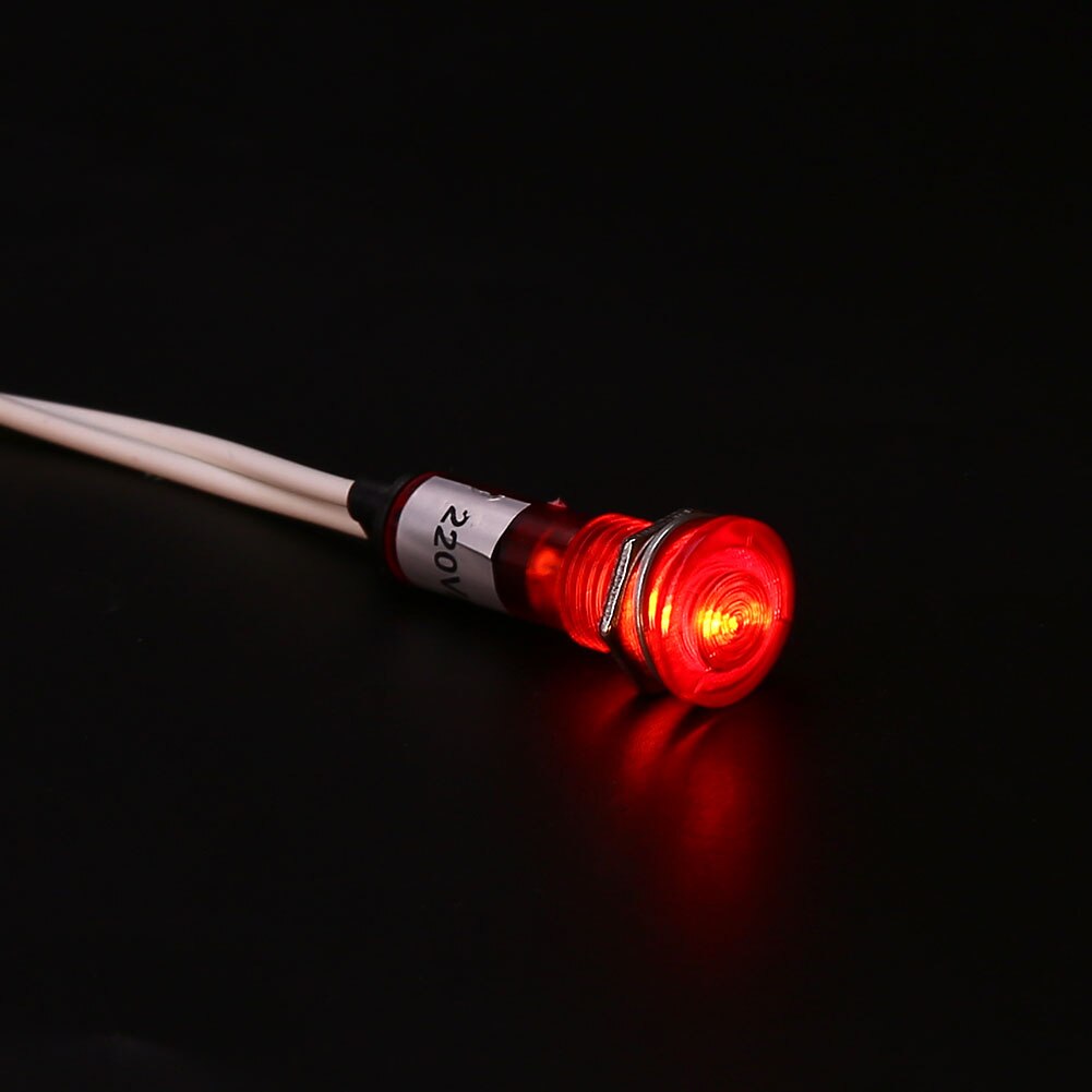 10mm 220 V Auto Marine Boot LED Waarschuwing Dashb... – Grandado