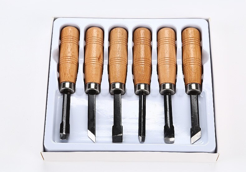 6pc chisel woodworking chisel semi-round chisel wo... – Grandado