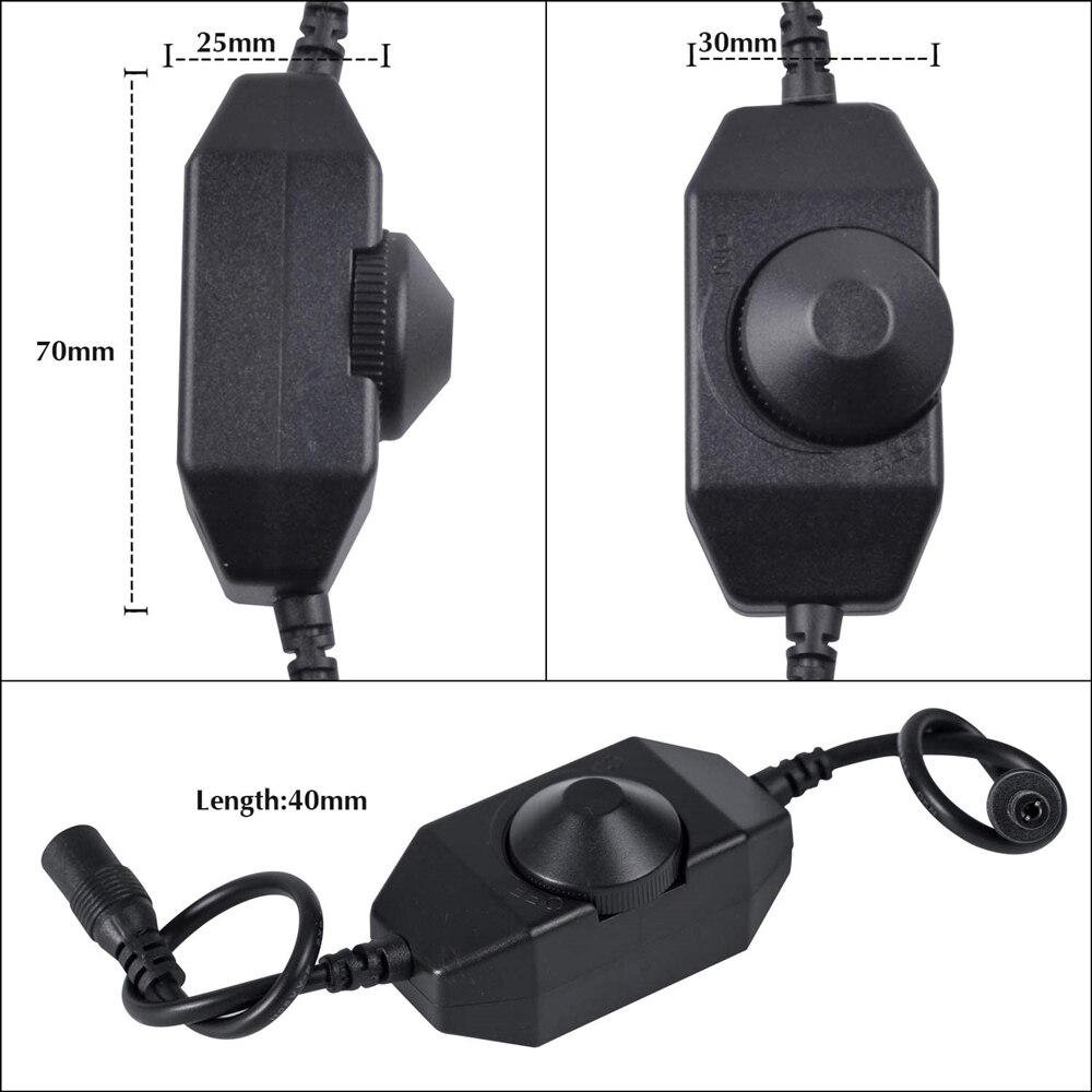 Led Dimmer Helderheid Controller Voor 3528 5050 57... – Vicedeal