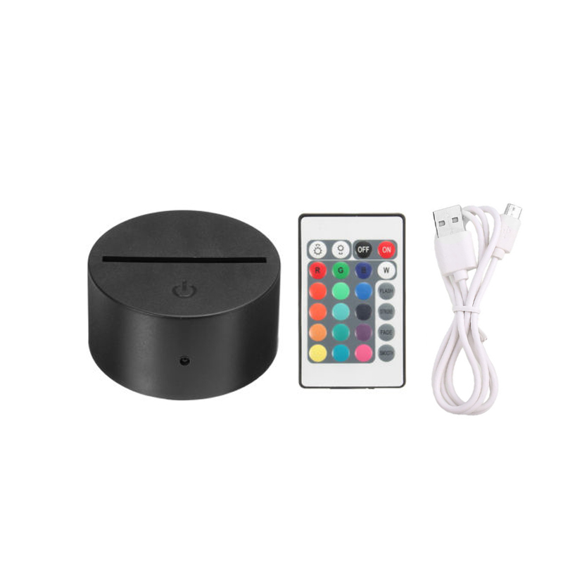 USB Cable Touch Lamp Bases For 3D LED Night Light ... – Grandado