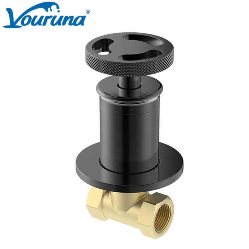 VOURUNA Matte Black G1/2 Inch IPS Turn Switch Angl... – Grandado