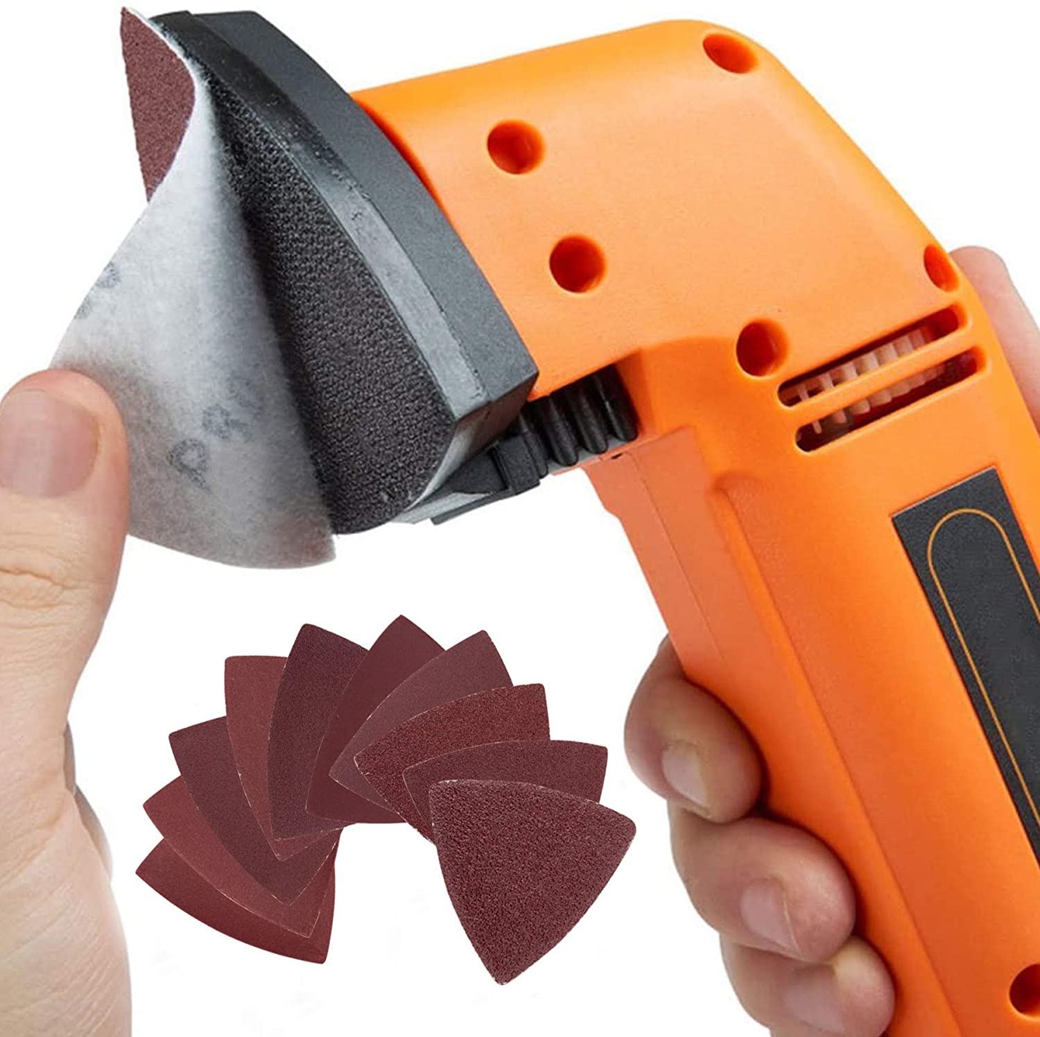31pcs Grinding Triangle Oscillating Sandpaper Sand... – Grandado