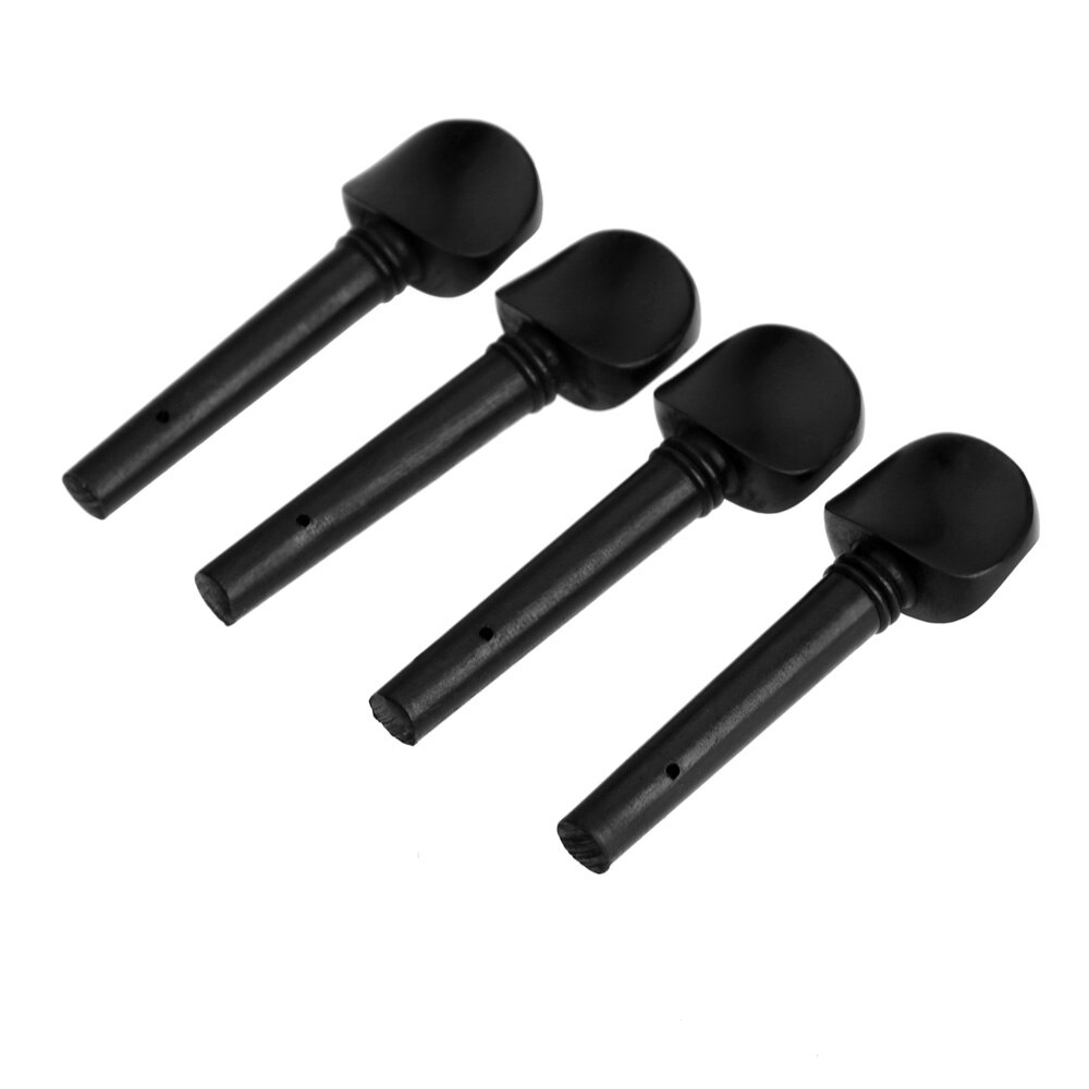 4pcs 4/4 Size Violin Fiddle Tuning Peg Set Ebony W... – Vicedeal