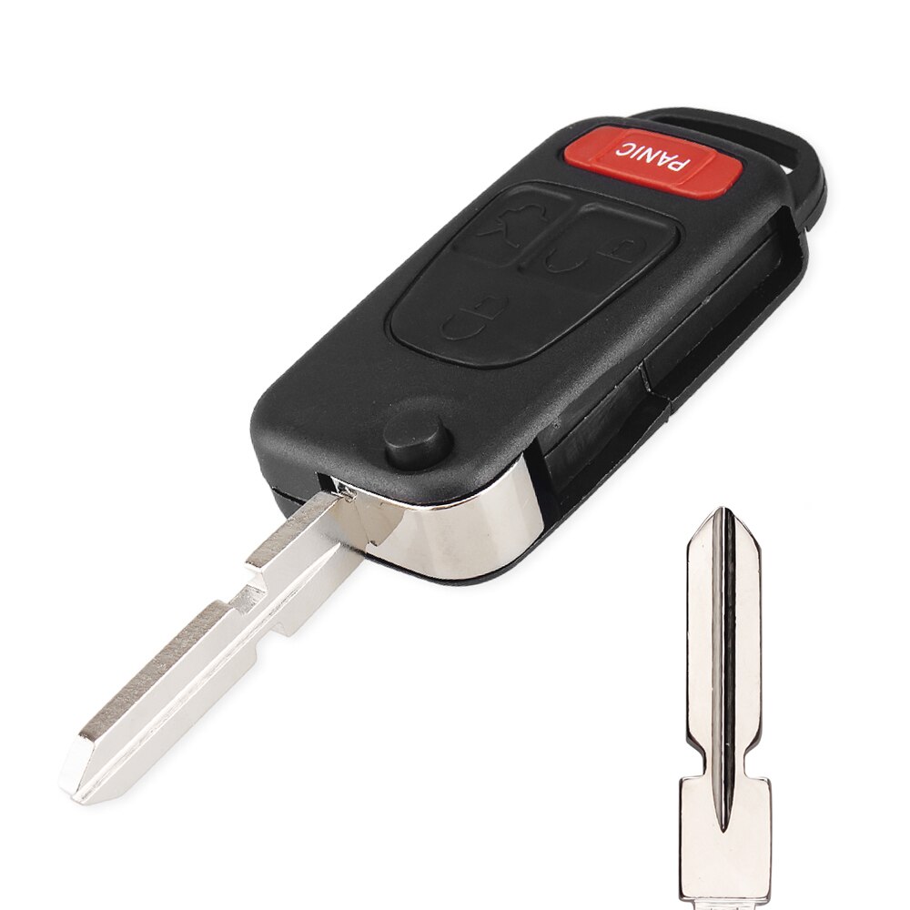 KEYYOU 2/3/4 Button Replacement Remote Flip Car Ke... – Grandado