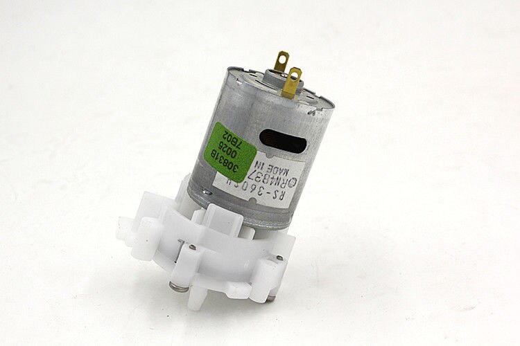 6 v micro gear pump miniature water pump 360 motor – Vicedeal