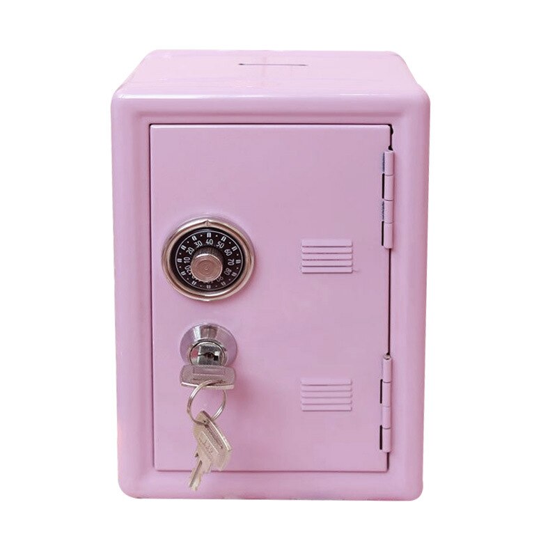 Home Safe Box Mini Metal Safe Piggy Bank Key Safe ... – Vicedeal