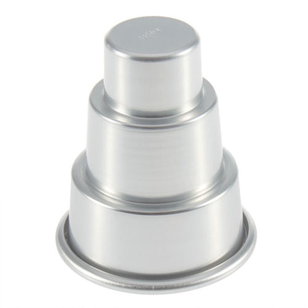 Mini 3 Layers Tower Shaped Cake Tin Pan Cupcake Pu... – Vicedeal