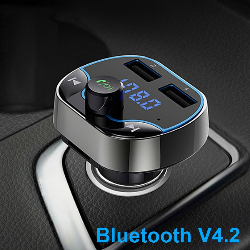 Bluetooth 4.2FM Transmitter USB Car Zhitong Fast C... – Vicedeal
