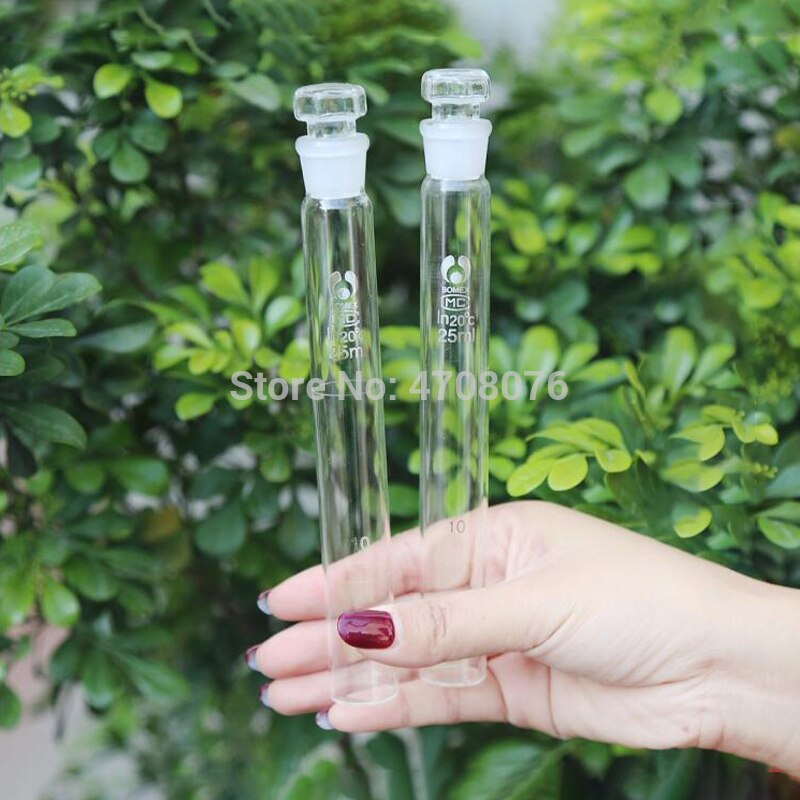 Glass colorimeter tube with cover Colorimetric cyl... – Grandado