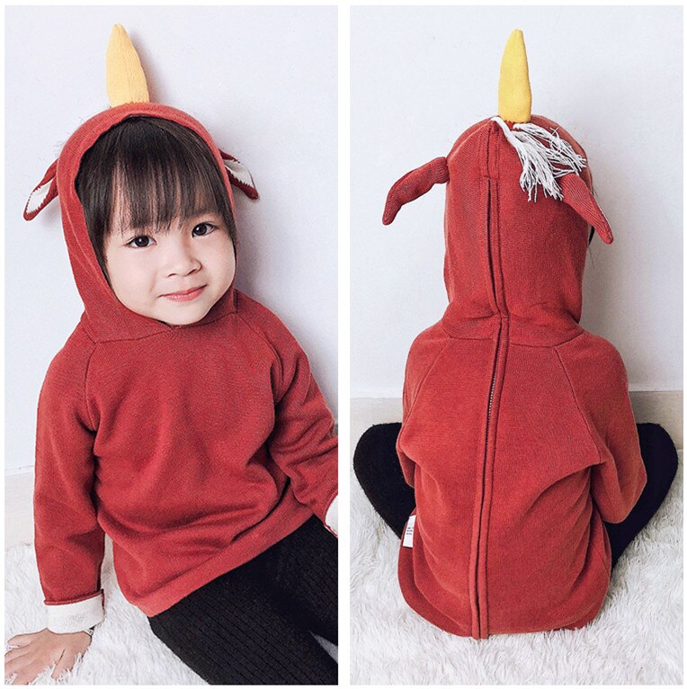 Pull de printemps à capuche pour enfants | Joli pu... – Grandado