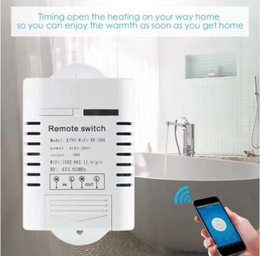 EWelink High Power 3000W 30A 110V AC 85~265V Wifi ... – Grandado