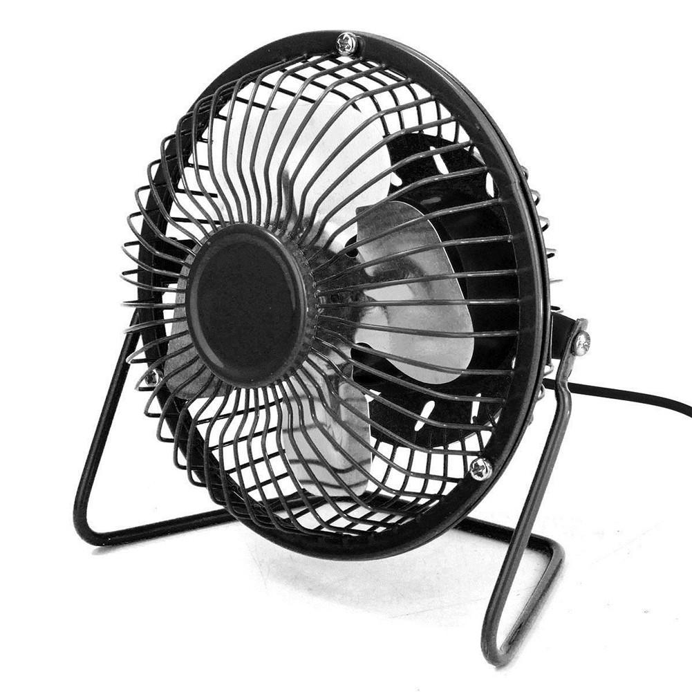 Mini USB 4 Inch METAL Fan Desktop Silent Fan Porta... – Vicedeal