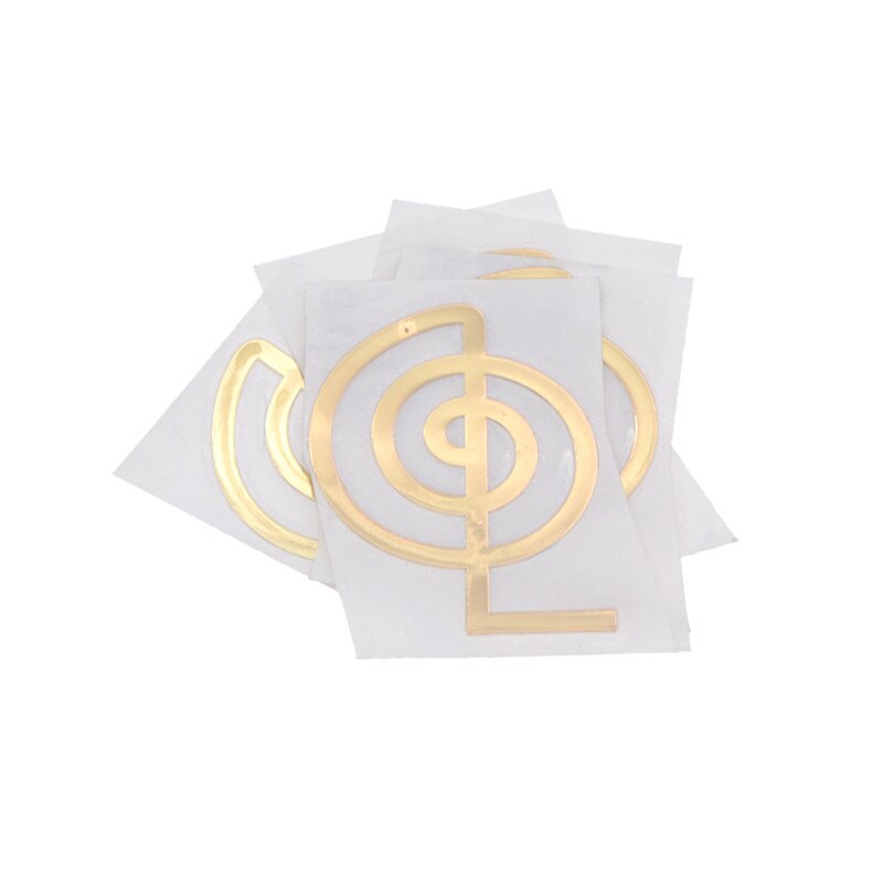 5pcs Copper Scrap Geometry Pattern Stickers Energy... – Grandado