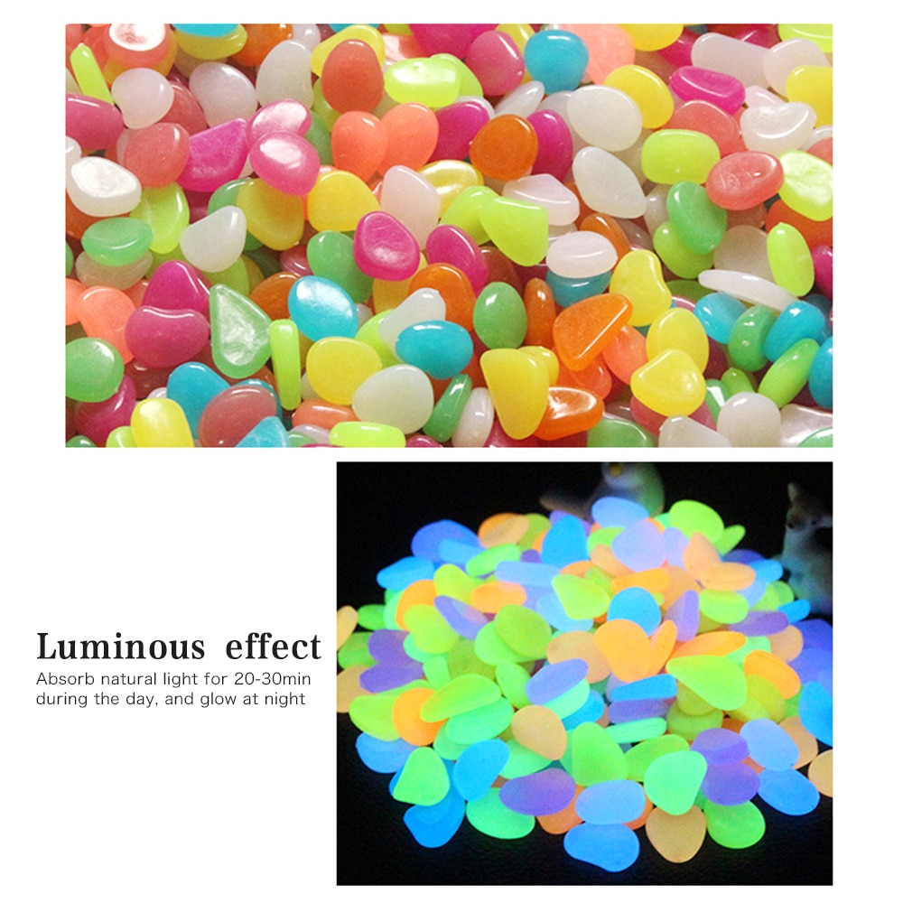 10Pcs/Set Luminous Stones Decorative Pebbles Exqui... – Grandado