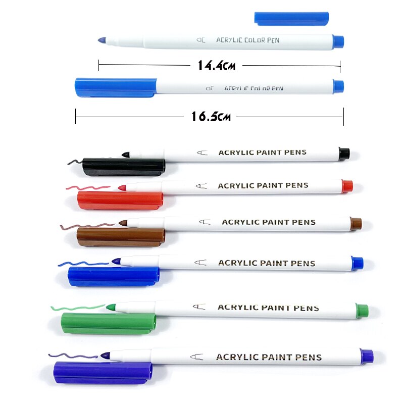21-25 Color Permanent Acrylic Paint Marker Pens fo... – Grandado