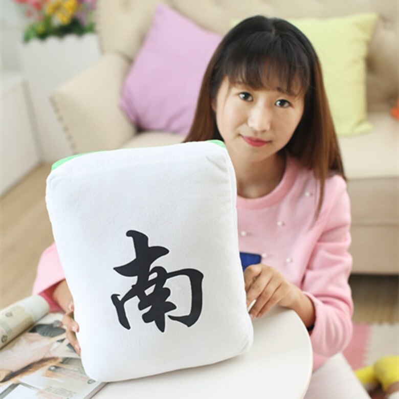 2022 Plush toy Majiang Mahjong red fortune eight w... – Grandado