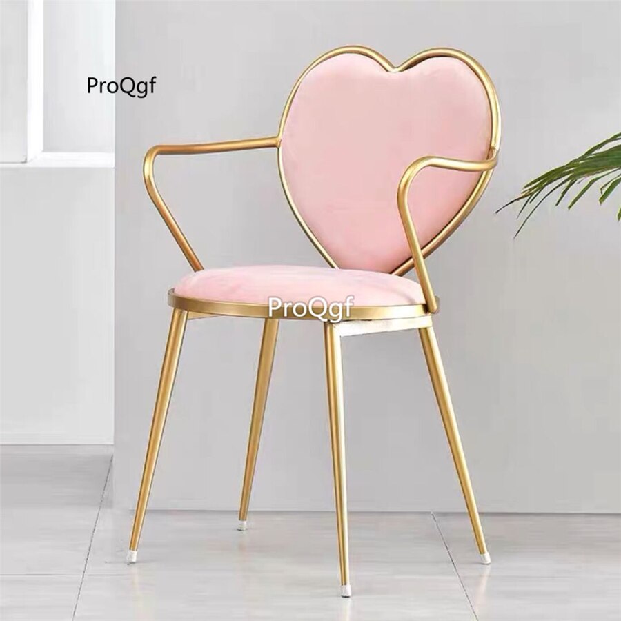 Prodgf 1 Set heart shape Armchair Dining Chair – Grandado