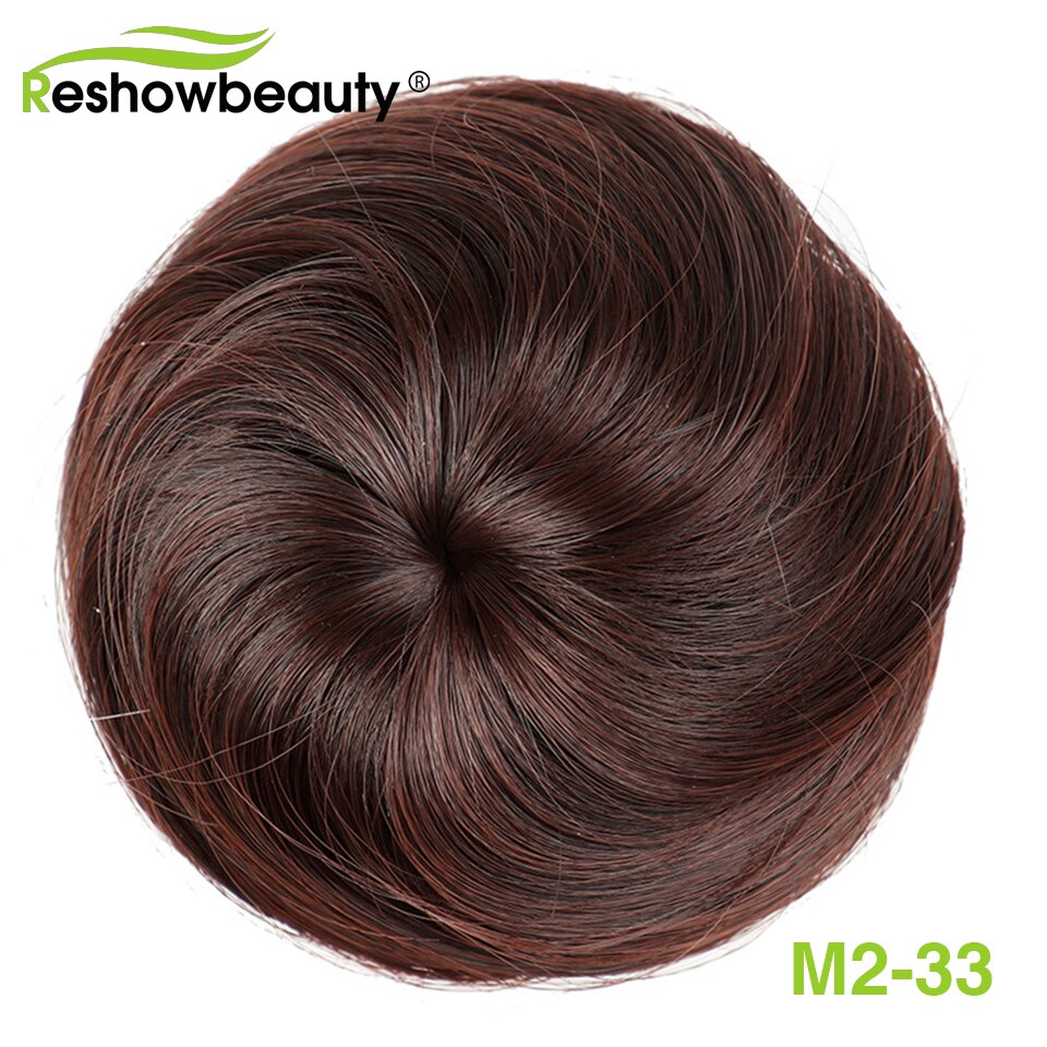 Sintético moño para el cabello de moño de rosquill... – Grandado