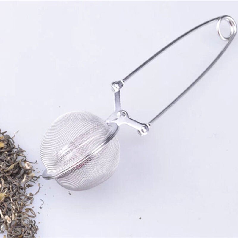 Loose Spring Spoon Tea Mesh Ball Infuser Filter Te... – Grandado