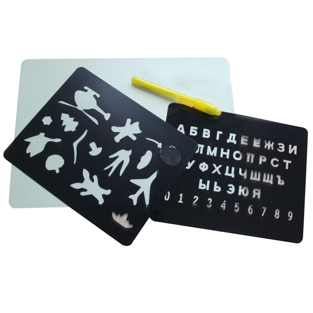 Light up Drawing Fun Developing Toy Draw Sketchpad... – Vicedeal