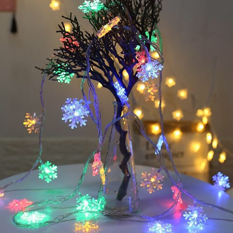 Christmas Snowflake Led String Lights Feastival De... – Vicedeal