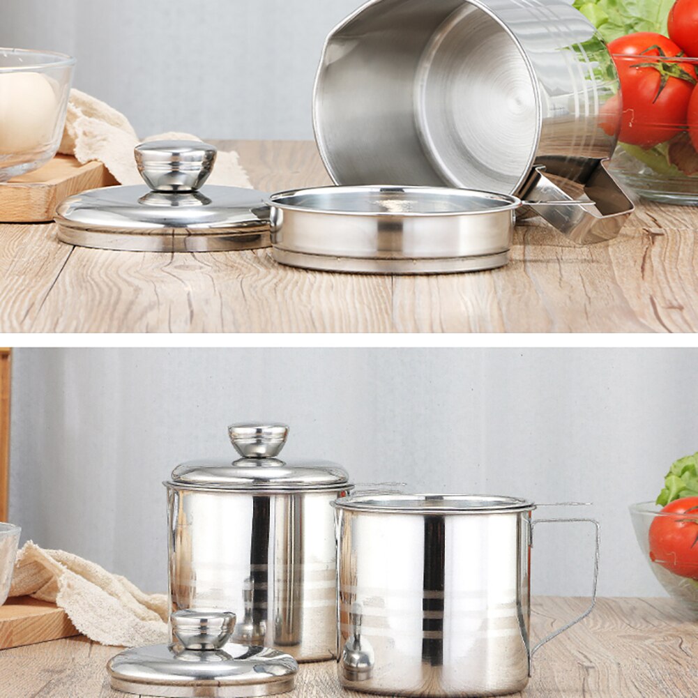304 stainless steel kitchen filter pot edible oil ... – Grandado