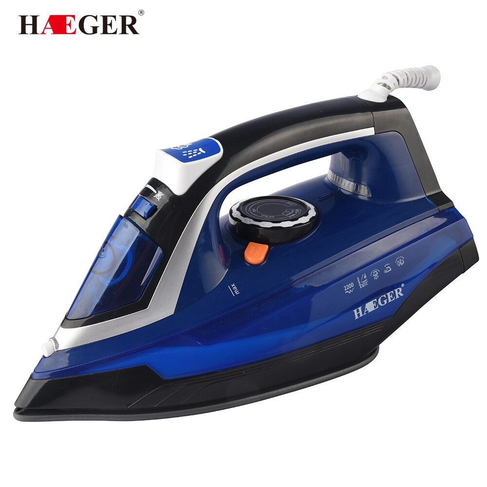 Electric Steam Iron Adjustable Ceramic soleplate i... – Vicedeal