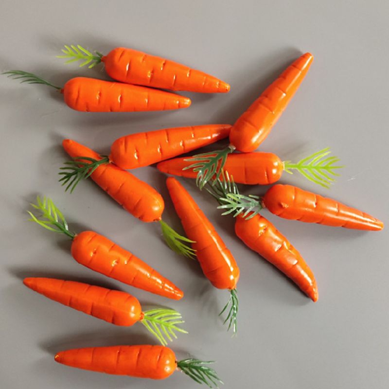 50 Pcs Realistische Levensechte Kunstmatige Wortel... – Vicedeal