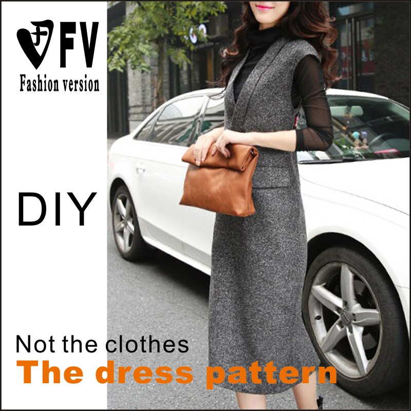 Herfst En Winter Lange Rok Patroon Vrouwen Wollen ... – Vicedeal