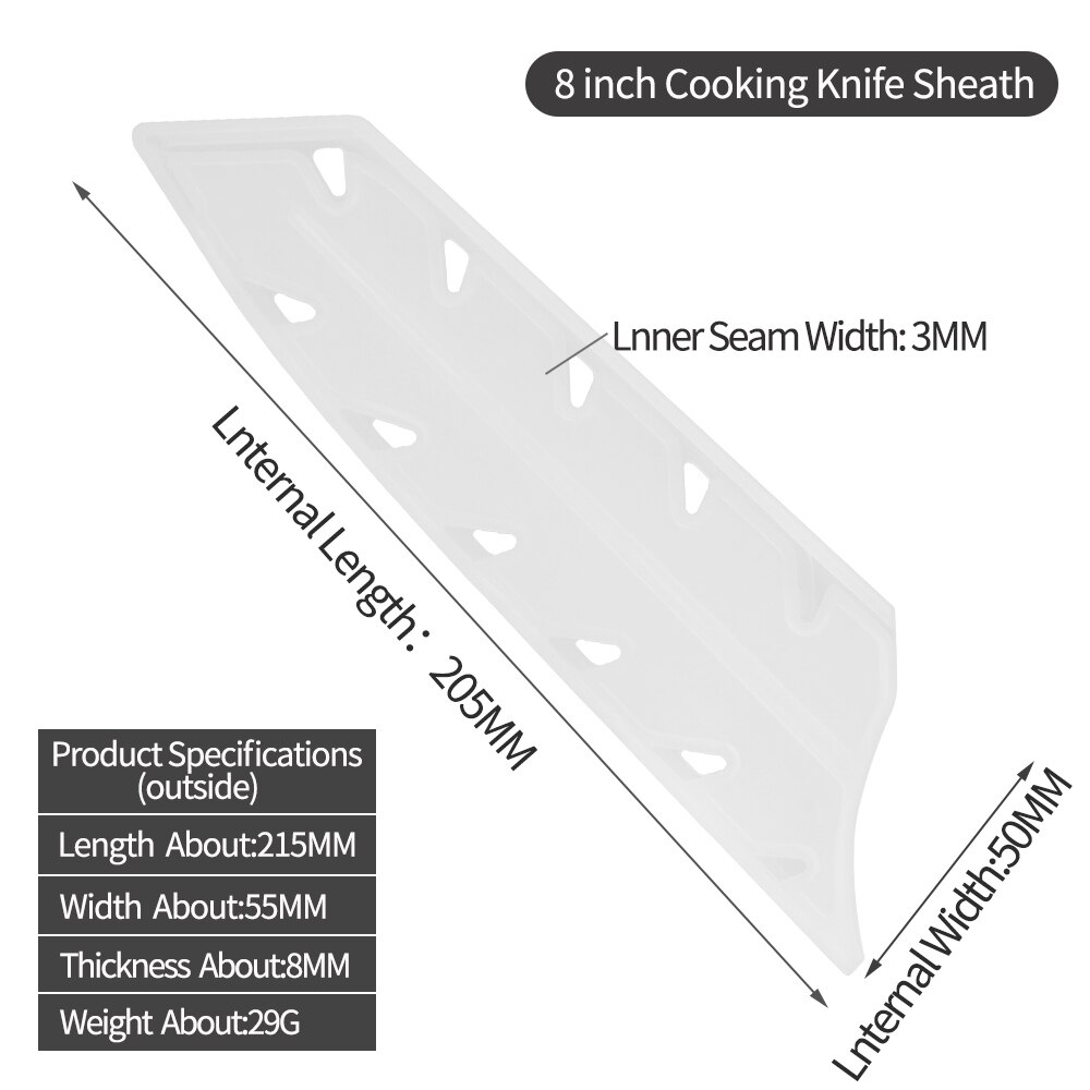 Stainless Steel Knife Covers Sheath Edge Guards Ca... – Grandado