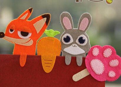 Lovely bookmarks Fabric Felt kit Non-woven cloth C... – Vicedeal
