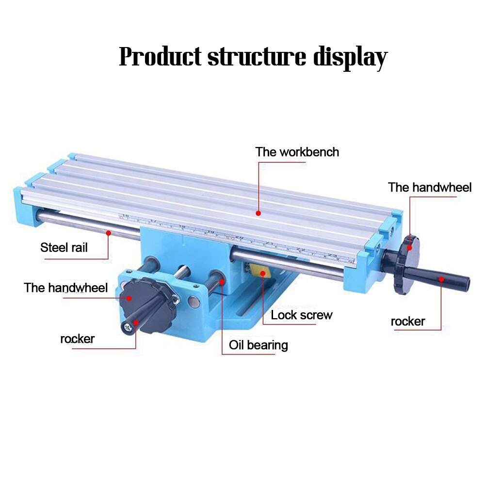 Precision Mini Milling Table Workbench Mill Machin... – Grandado