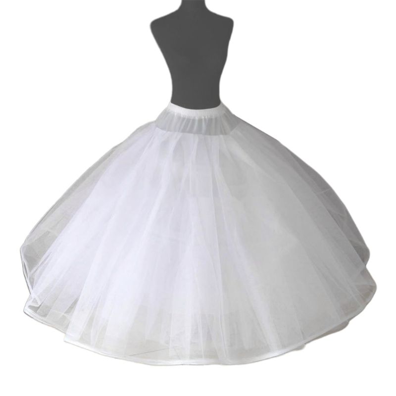 Womens 8 Layers Tulle Ball Gown Bridal Wedding Dre... – Vicedeal