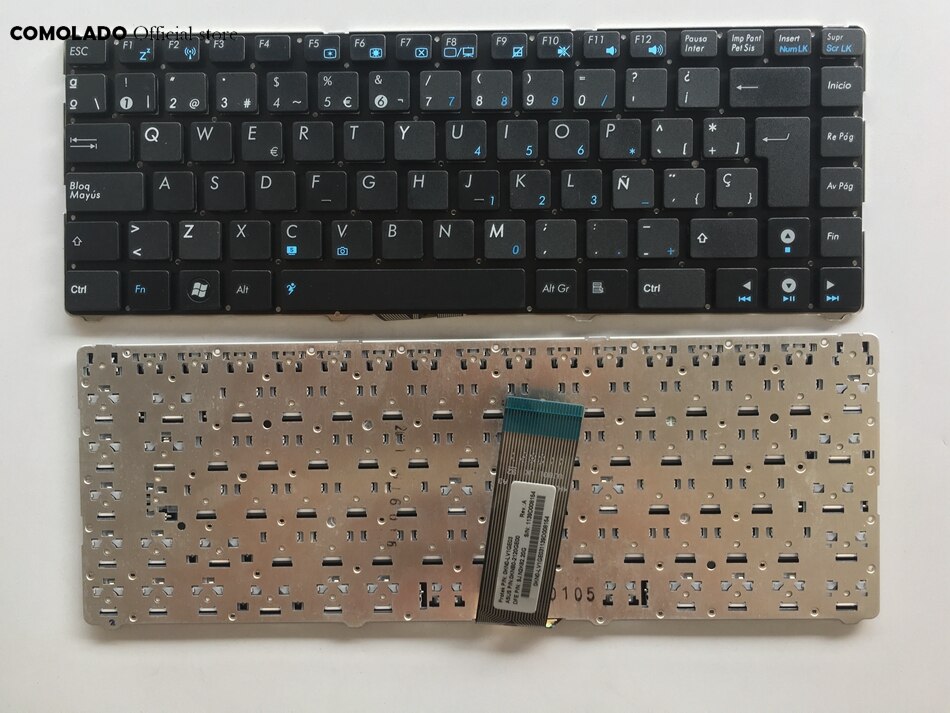 SP teclado Espanhol para ASUS EeePC Epc 1215 t 121... – Grandado