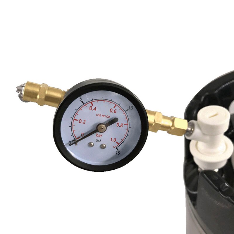 0-15Psi Bal Lock Spunding Ventiel Met Manometer Ve... – Vicedeal