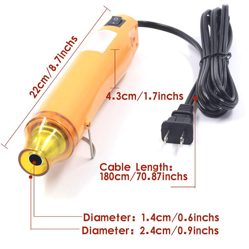 Mini Air Thermostat Heat Air Blower Thermal Power ... – Grandado