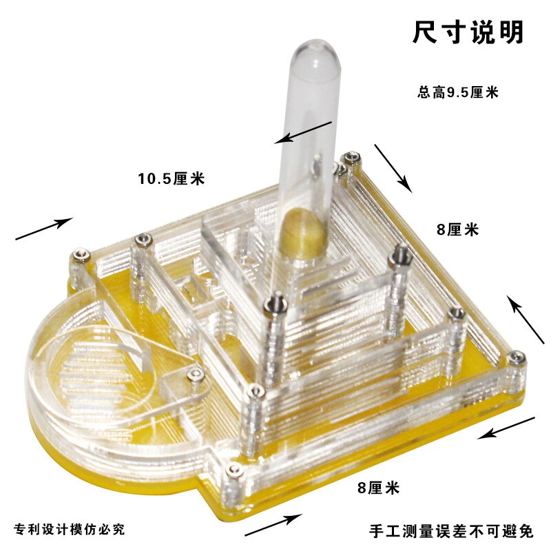 Pyramid Ant Farm Acrylic Ants Nest with Moisture A... – Grandado