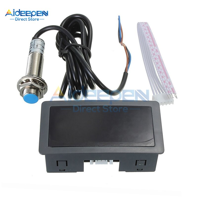 12V 0.56 inch 4 Digital LED Display Tachometer RPM... – Vicedeal