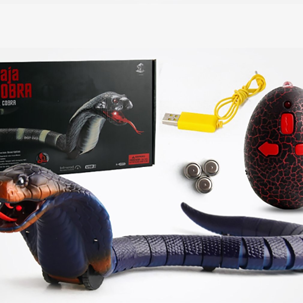 Remote Control Snake Rattlesnake Animal Trick Terr... – Grandado