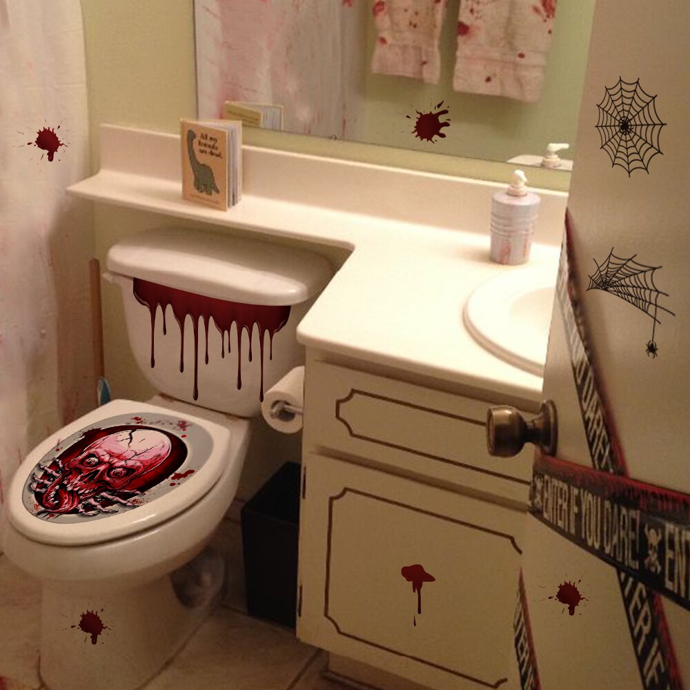 Vacclo Halloween Decoraties Voor Thuis Rode Schede... – Grandado