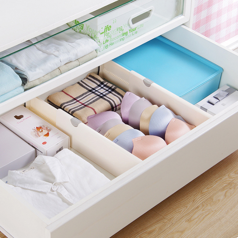 Retractable Plastic Drawer Partition Holder Adjust... – Grandado