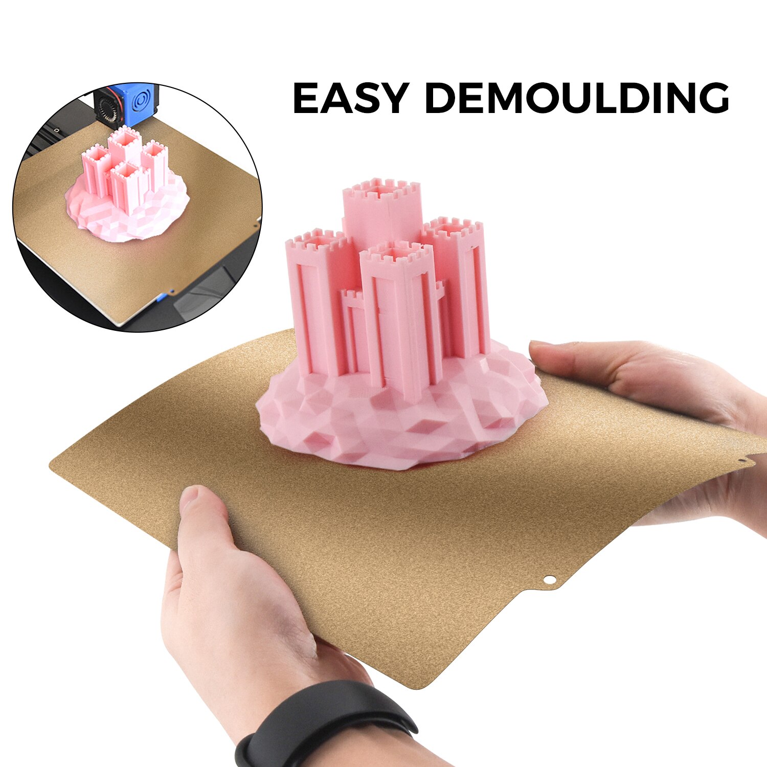 Twotrees Double Sided PEI Spring Steel Sheet (Text... – Grandado