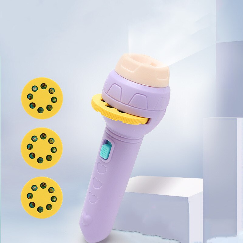 Flashlight Projector Torch Lamp LED Toy Cute Carto... – Vicedeal